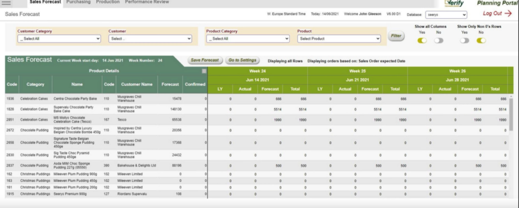 Planning Portal - VerifyTechnologies